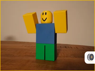 Noob | Moveable Roblox Character Figurine (NO AMS) by Mike.stl ...