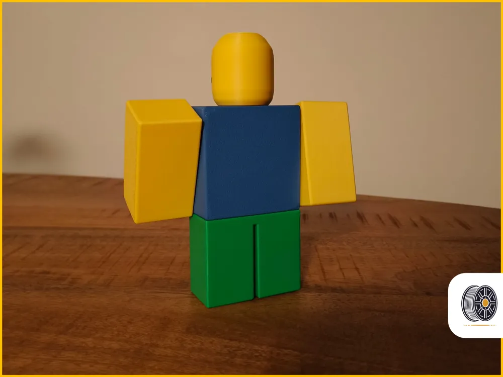 Noob | Figura Roblox Móvel (SEM AMS) por Mike.stl MakerWorld: Baixe ...