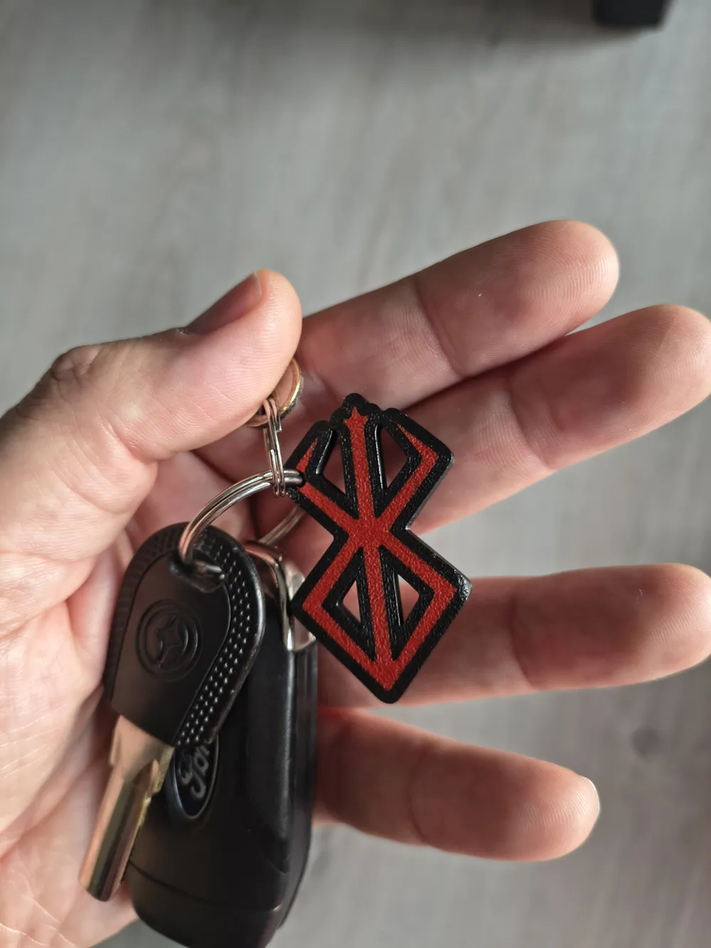 Keychain rune Berserk - Free 3D Print Model - MakerWorld
