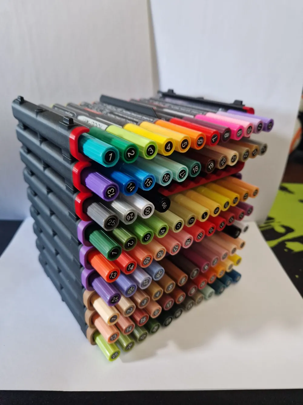 Stackable Tooli Marker Pen Holder by Mr.TiePie MakerWorld: Download ...