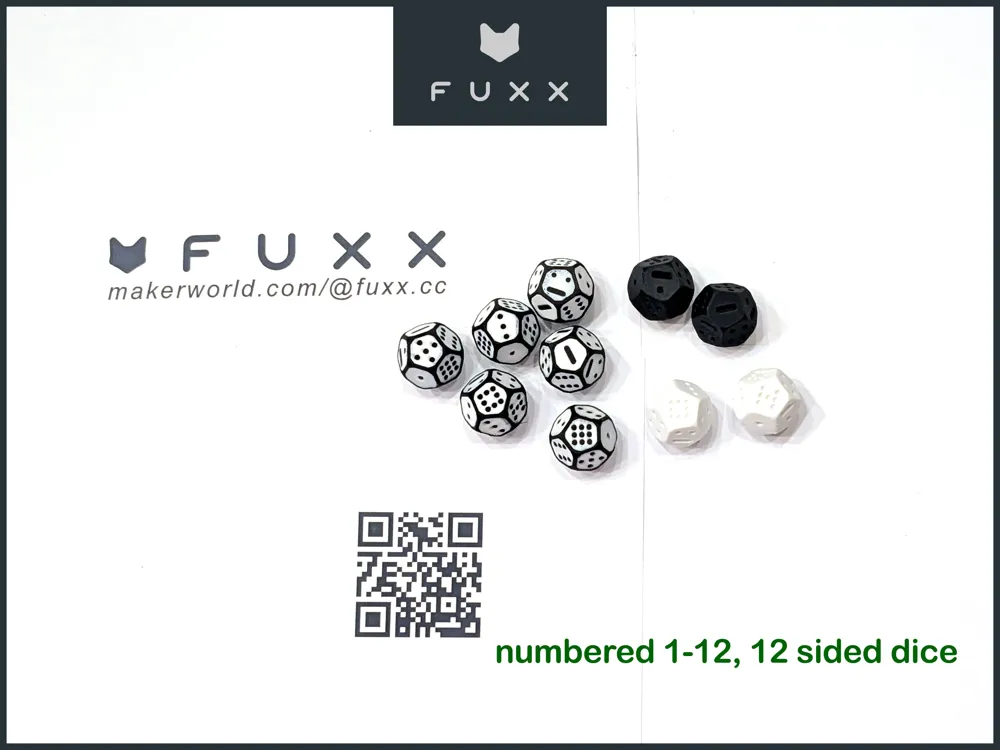 The ultimate DICE collection by fuxx MakerWorld: Download Free 3D Models