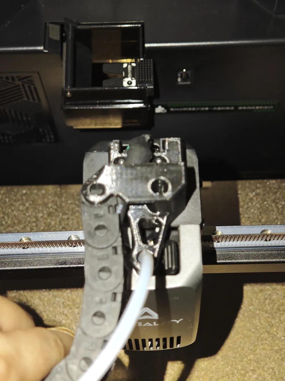 Creality K2P drag chain riser - Free 3D Print Model - MakerWorld