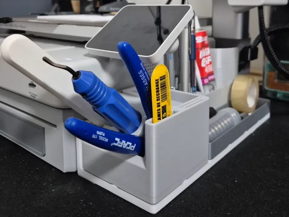 GRIDFINITY ANGLED SCRAPER/CUTTER/DEBUR TOOL HOLDER by Cloudberrie ...