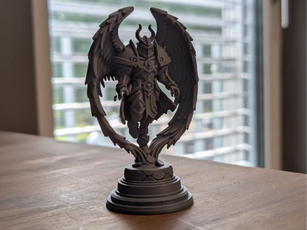 Fallen Archangel Paladin – Fantasy Statue by Cosa_93 MakerWorld ...