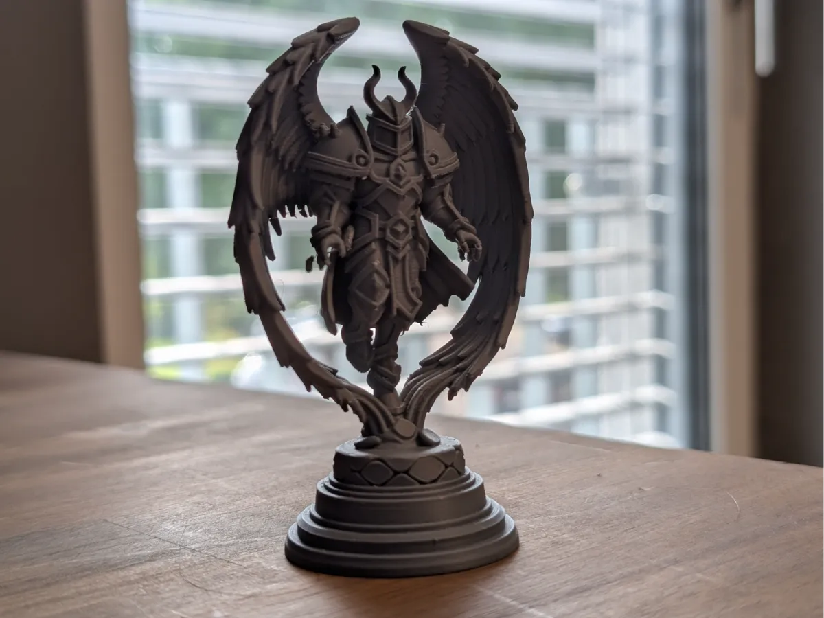 Fallen Archangel Paladin – Fantasy Statue by Cosa_93 MakerWorld ...