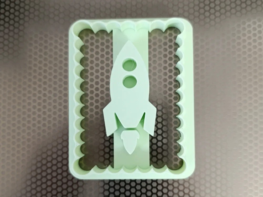 Rocket Cookie Cutter - Free 3D Print Model - MakerWorld