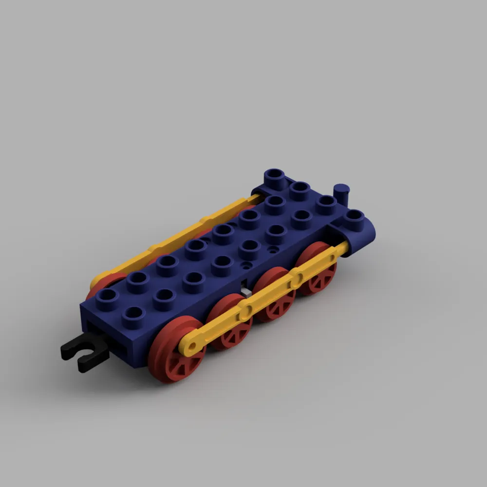 Electric Train for Duplo Tracks by LayerCraft MakerWorld: Download Free ...