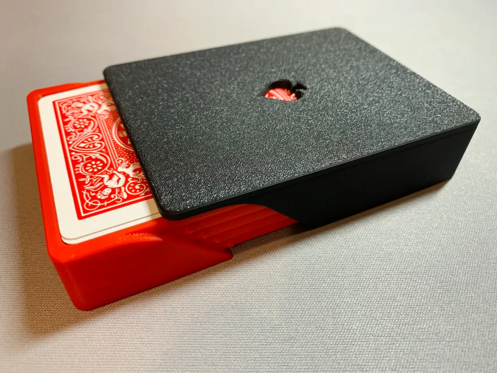 Playing Card Box 2.0 - Free 3D Print Model - MakerWorld