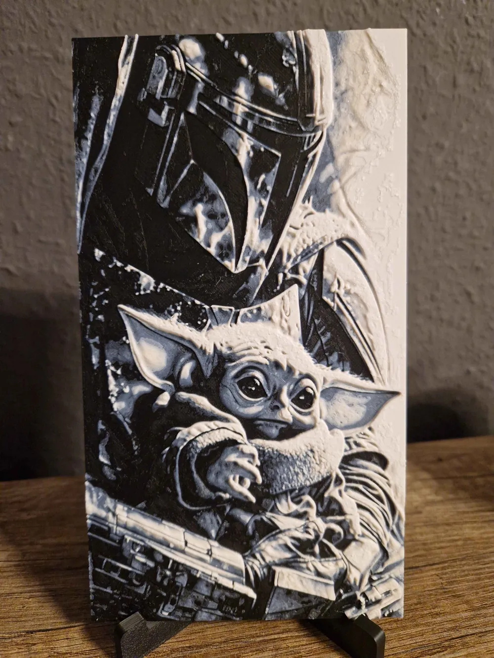 Hueforge - Mandalorian & Grogu - Free 3D Print Model - MakerWorld