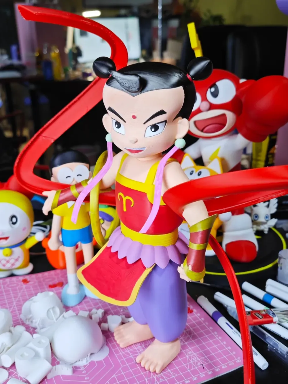 Nezha's Past Life—Classic Little Hero Nezha (Multi-color Assembly ...