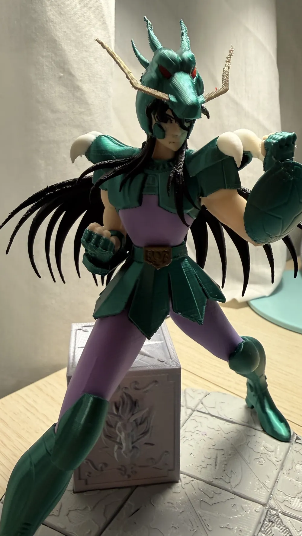 Caballero del Zodiaco - Dragon - Saint Seiya por Fran MakerWorld: Descarga Modelos 3D Gratuitos