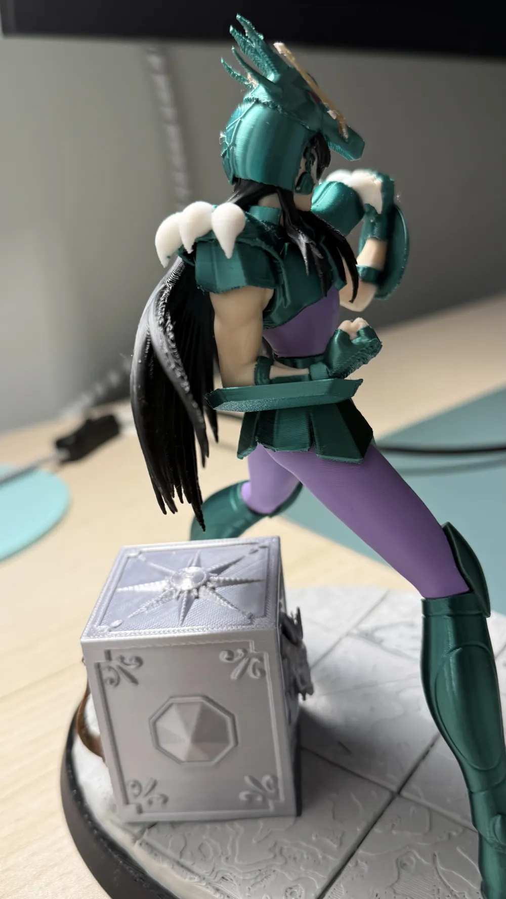 Caballero del Zodiaco - Dragon - Saint Seiya por Fran MakerWorld: Descarga Modelos 3D Gratuitos