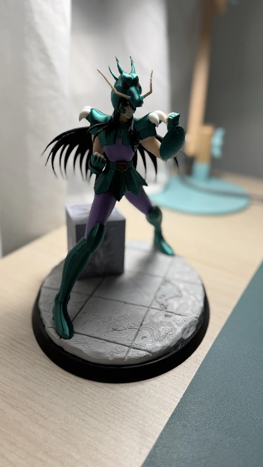 Caballero del Zodiaco - Dragon - Saint Seiya por Fran MakerWorld: Descarga Modelos 3D Gratuitos