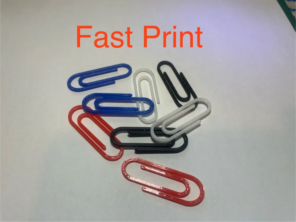 paperclip bookclip bookmark quick print by Heiko_Hoffmann2000 - MakerWorld