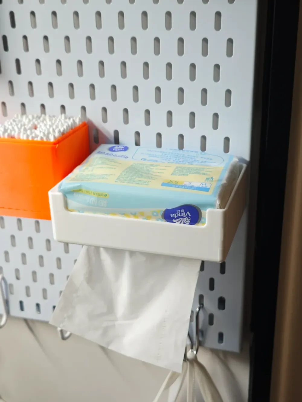 IKEA SKADIS Pegboard Small-Sized Tissue Holder for Three Thicknesses by ...