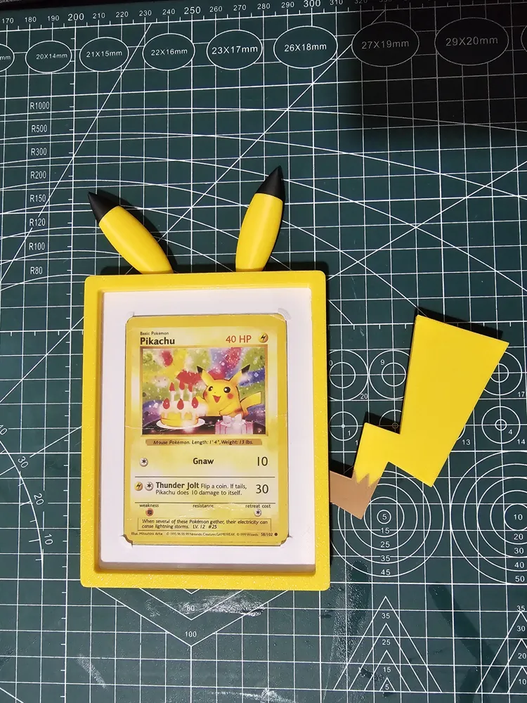 Pokemon card display - Free 3D Print Model - MakerWorld