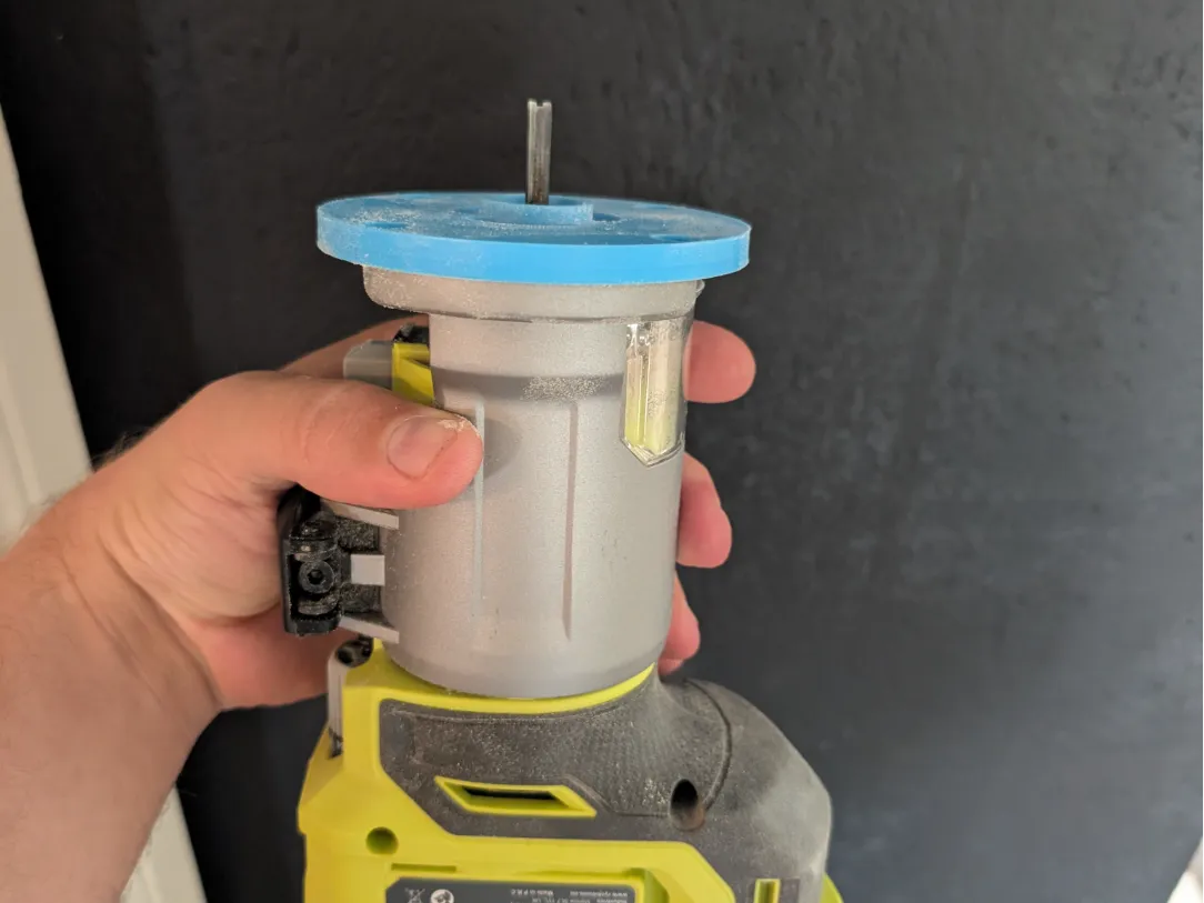 Ryobi router template base - Free 3D Print Model - MakerWorld