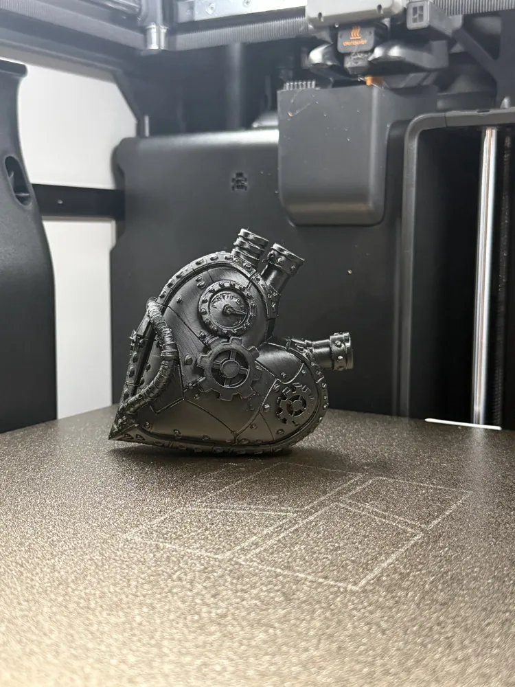 Steampunk Heart - Free 3D Print Model - MakerWorld