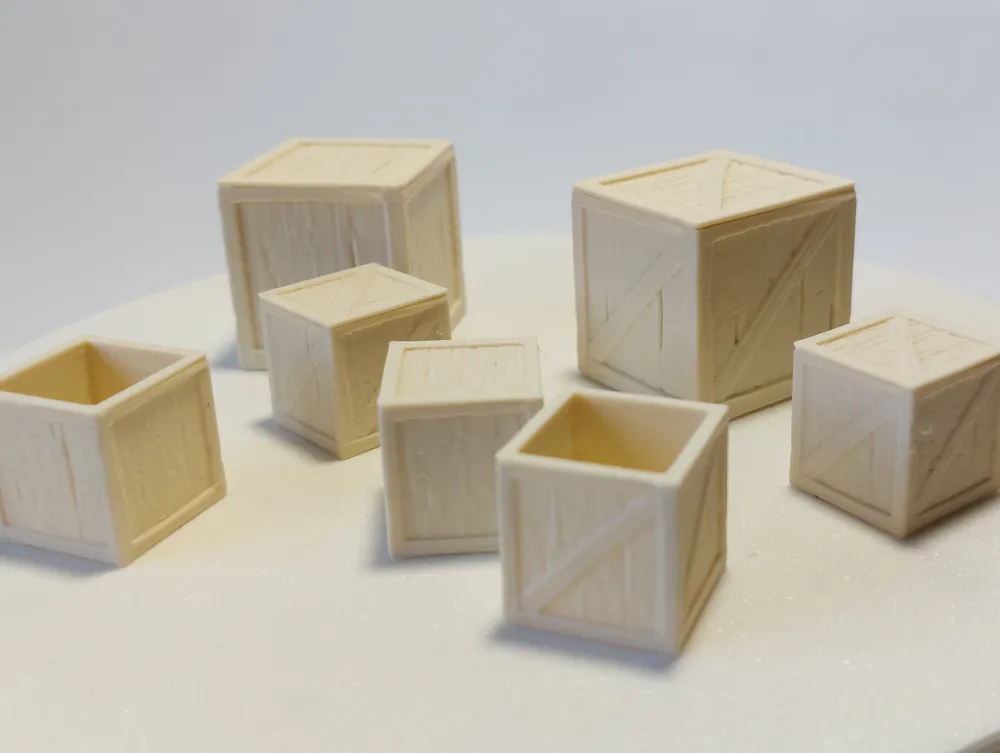 Wooden Crates Set – For DnD and Fantasy Games - Free 3D Print Model ...
