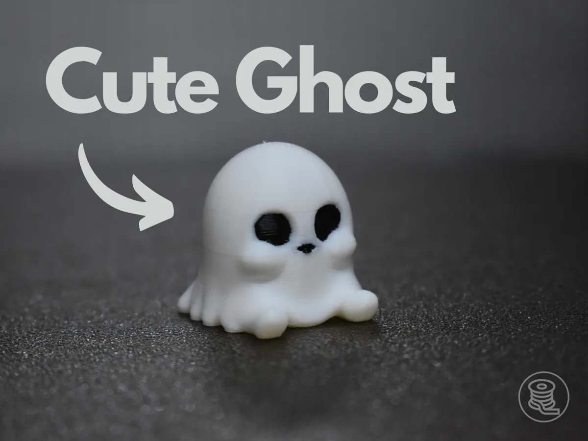 Cute Ghost Halloween - Free 3D Print Model - MakerWorld