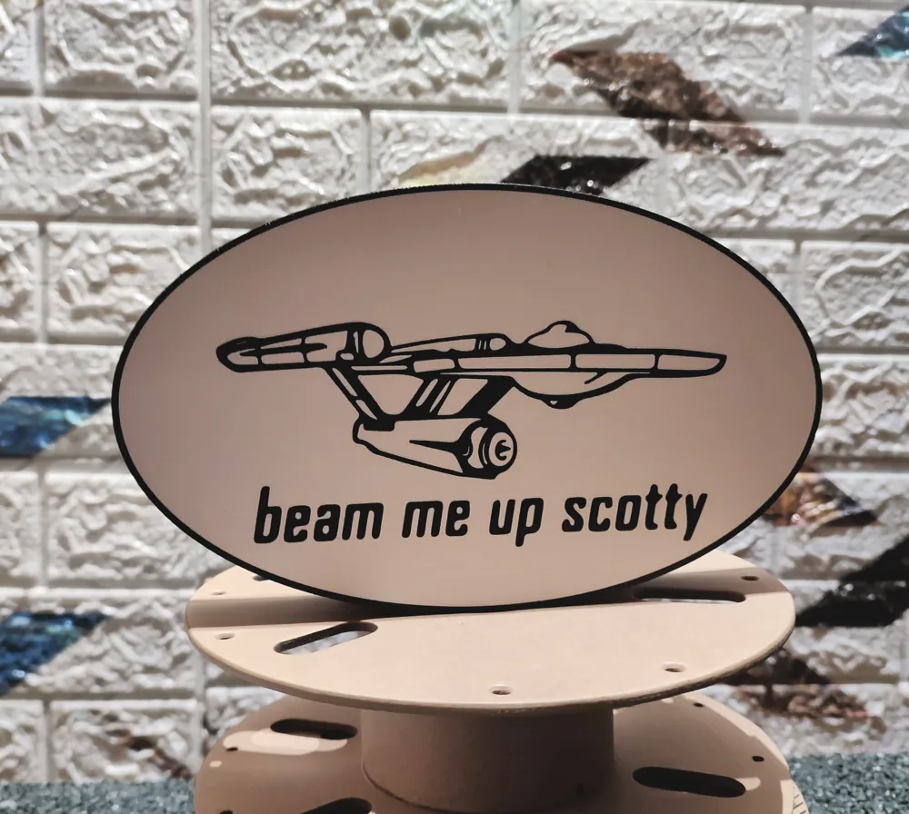 Star Trek Enterprise Light Box by Paggyka - MakerWorld