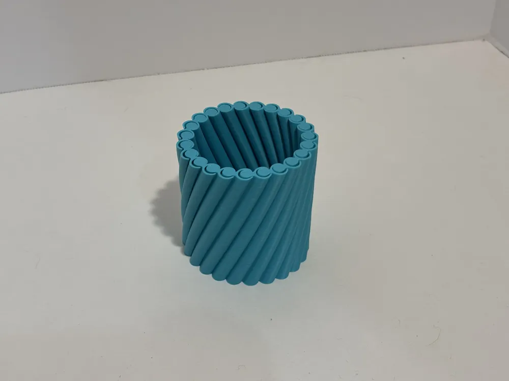 Flexible Slidy Cylinder Vase Fidget Toy BIG - Free 3D Print Model ...