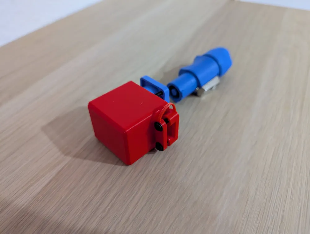 PowerCON panel mount backside cover by Fabrion365 - MakerWorld