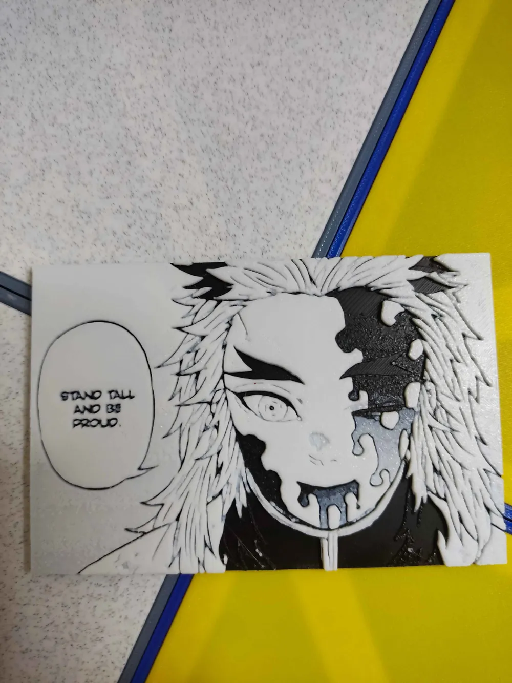 manga panels hueforge - Free 3D Print Model - MakerWorld