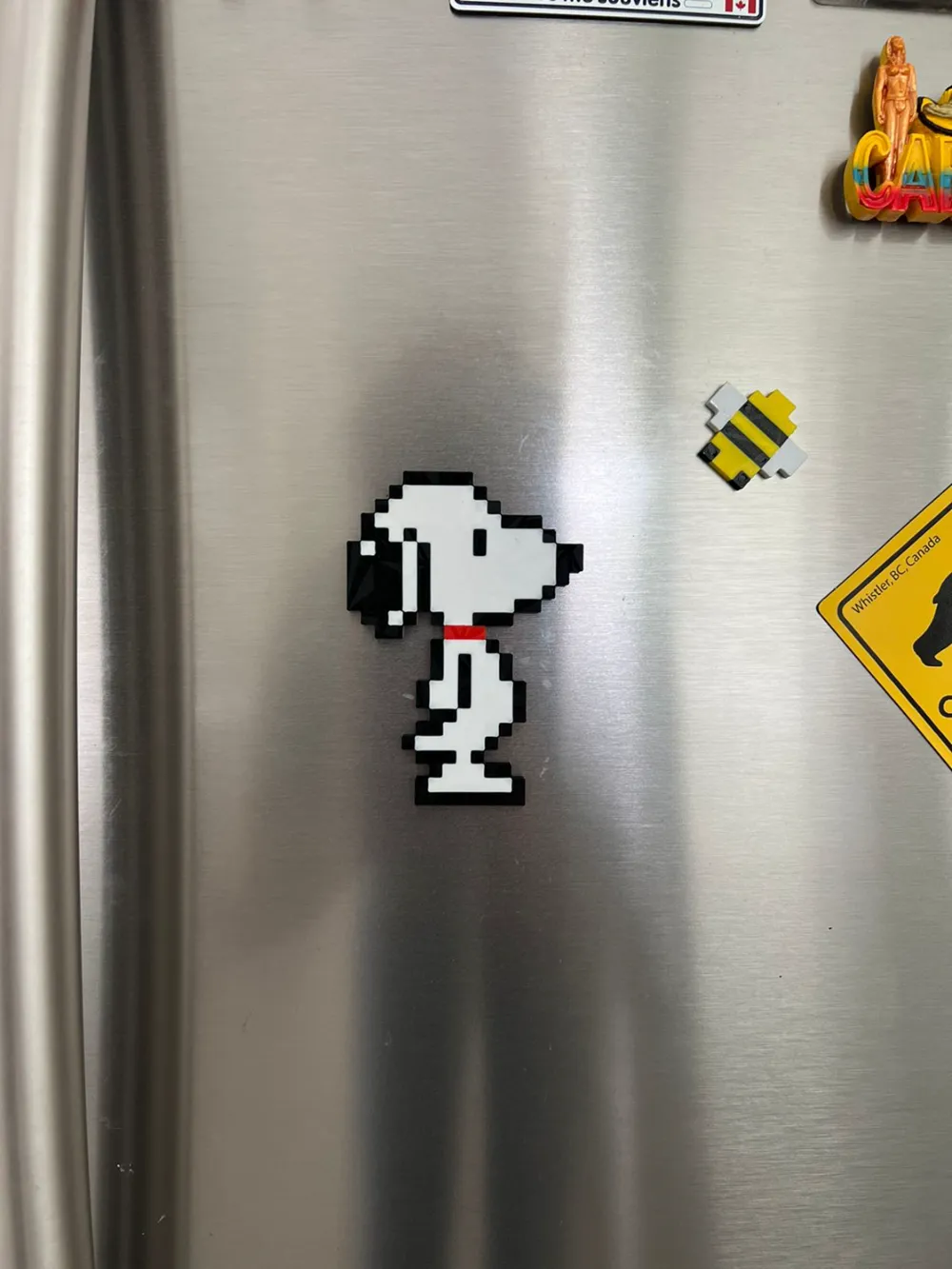 Snoopy fridge magnet by angrelou - MakerWorld