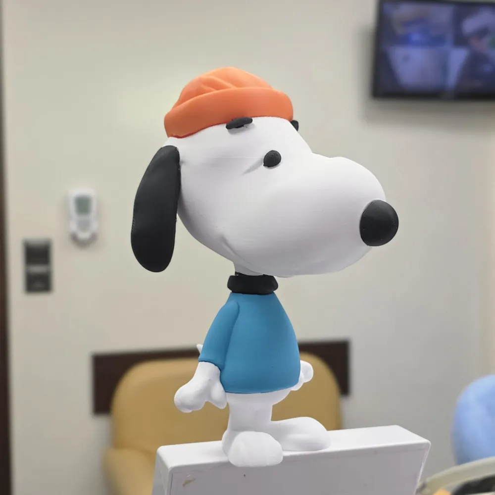 Snoopy -NO AMS- Easy to assembly - Free 3D Print Model - MakerWorld