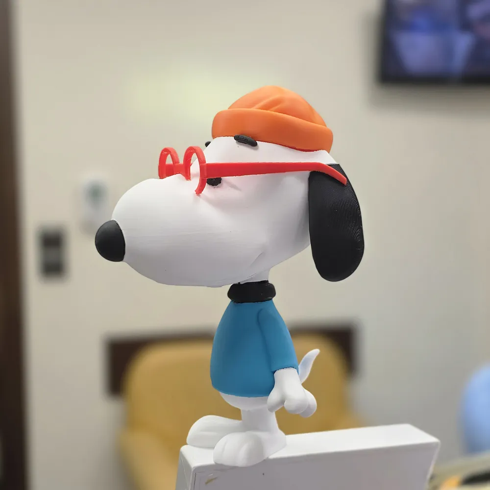 Snoopy -NO AMS- Easy to assembly - Free 3D Print Model - MakerWorld
