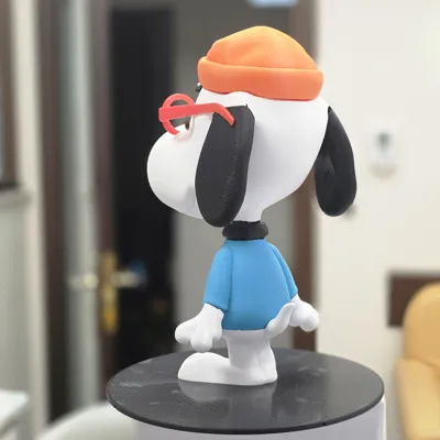 Snoopy -NO AMS- Easy to assembly - Free 3D Print Model - MakerWorld