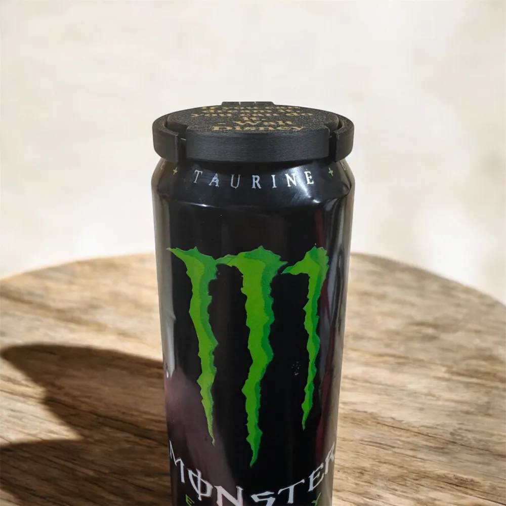 Inspirational Monster Energy Drink Lid V2 - Free 3D Print Model ...
