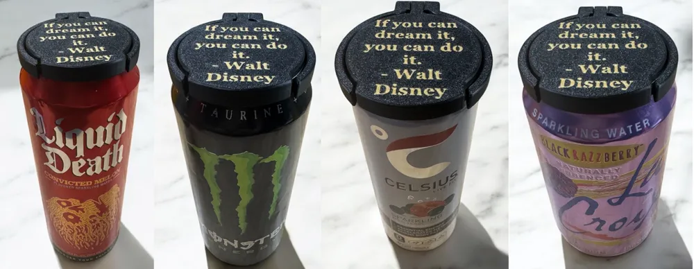 Inspirational Monster Energy Drink Lid V2 - Free 3D Print Model ...