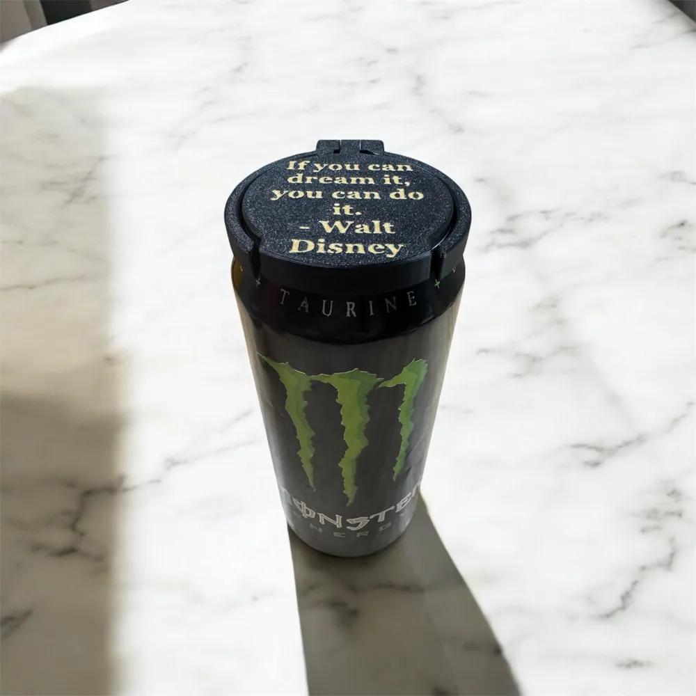 Inspirational Monster Energy Drink Lid V2 - Free 3D Print Model ...