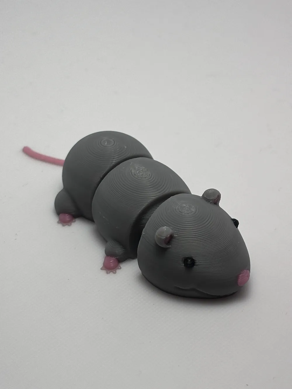 Mini flexy cute mouse - Free 3D Print Model - MakerWorld