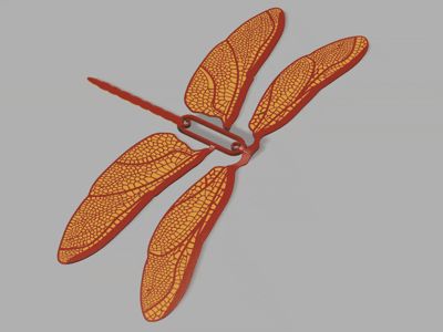 3d printed dragonfly - MakerWorld