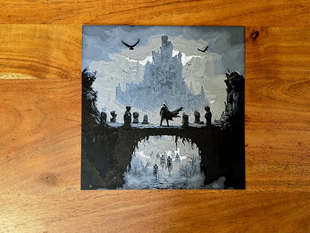 The Bridge Remains - dark fantasy ttRPG poster by VirrCraft MakerWorld ...