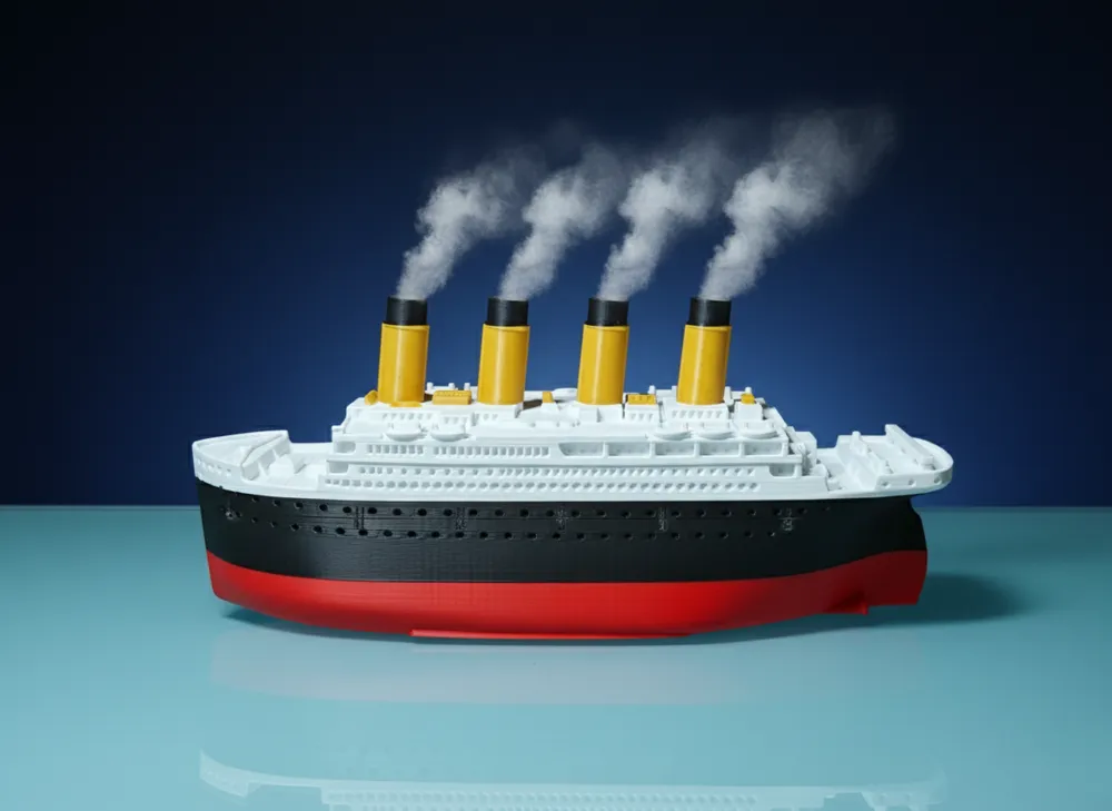 Titanic Humidifier/ Essential Oil Diffuser by 3DMakerSpace MakerWorld ...