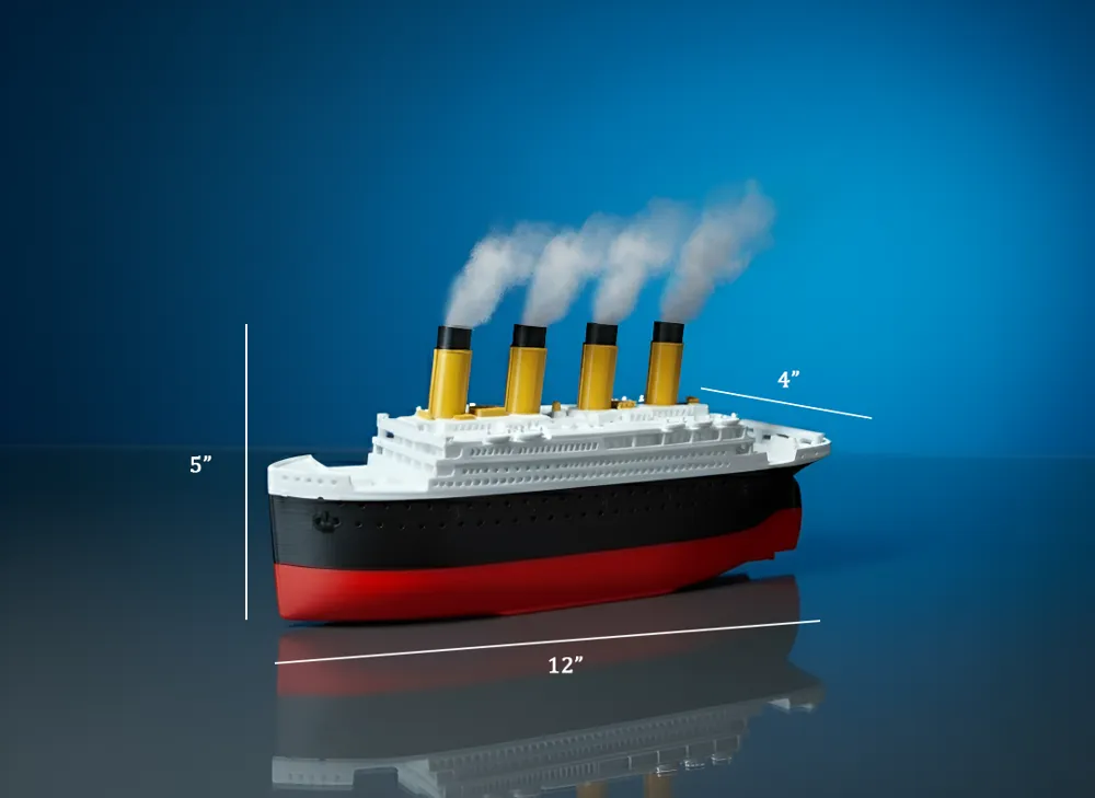 Titanic Humidifier/ Essential Oil Diffuser - Free 3D Print Model ...
