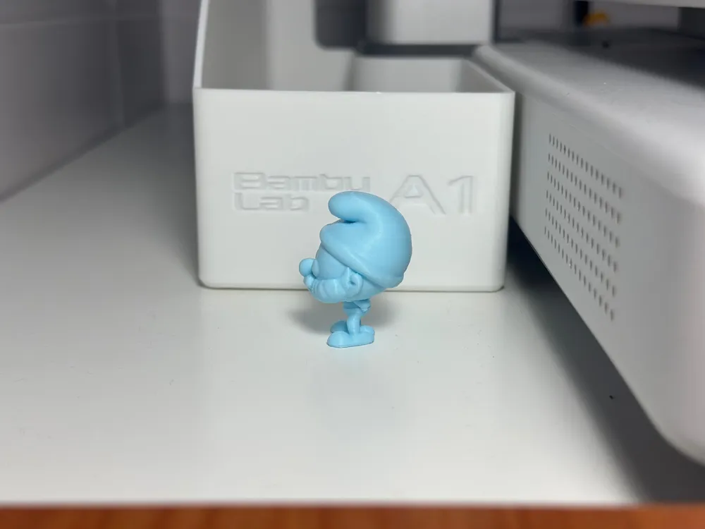 Papa Smurf Keychain - Funko Style - Free 3D Print Model - MakerWorld
