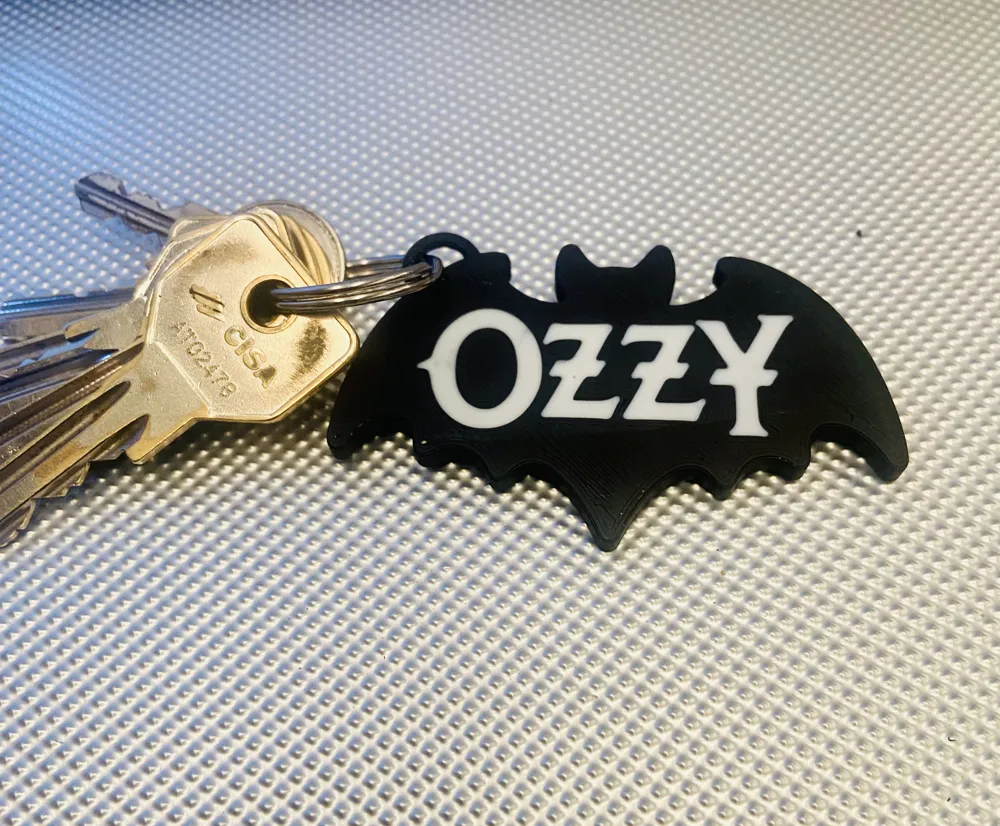 Ozzy Osbourne keychain by GAF 3D MakerWorld: Download Free 3D Models