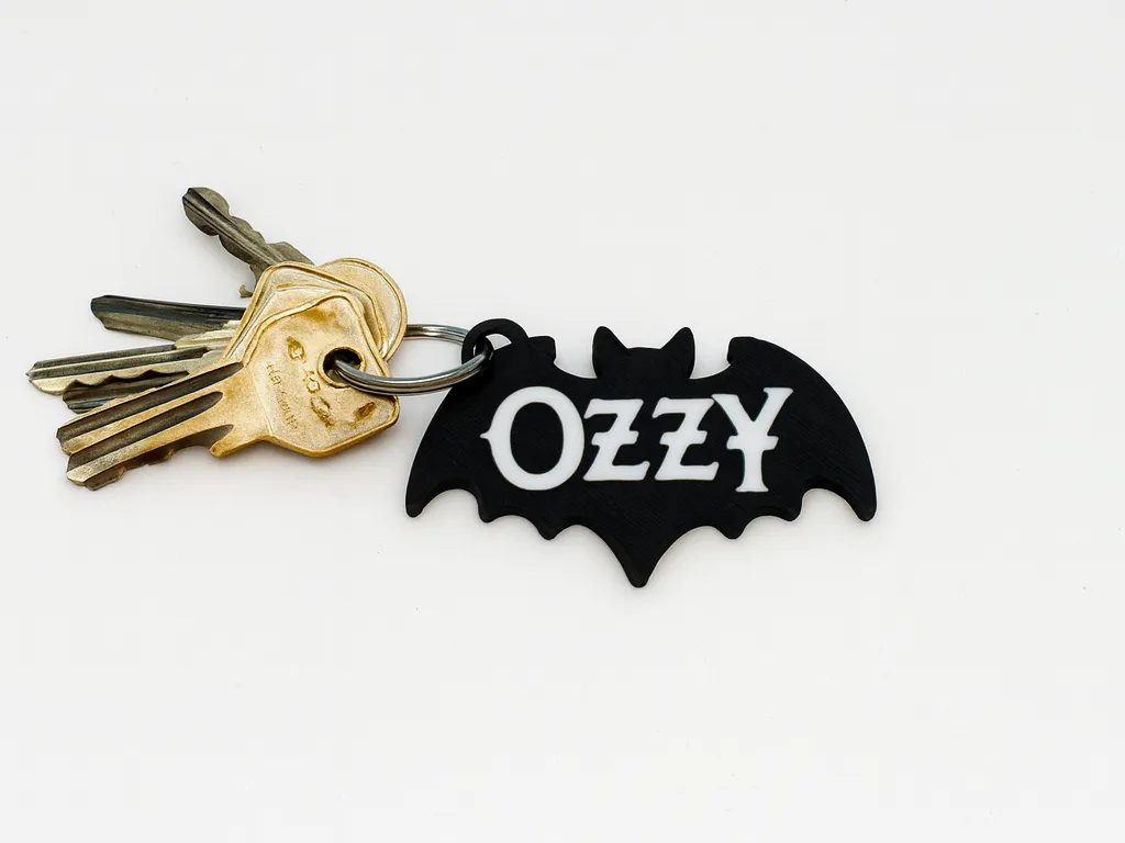 Ozzy Osbourne keychain by GAF 3D MakerWorld: Download Free 3D Models