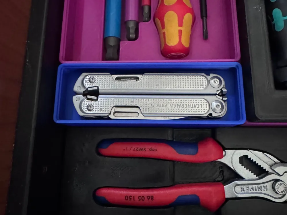 Leatherman Arc / FreeP4 Gridfinity Storage (Stack) - Free 3D Print ...