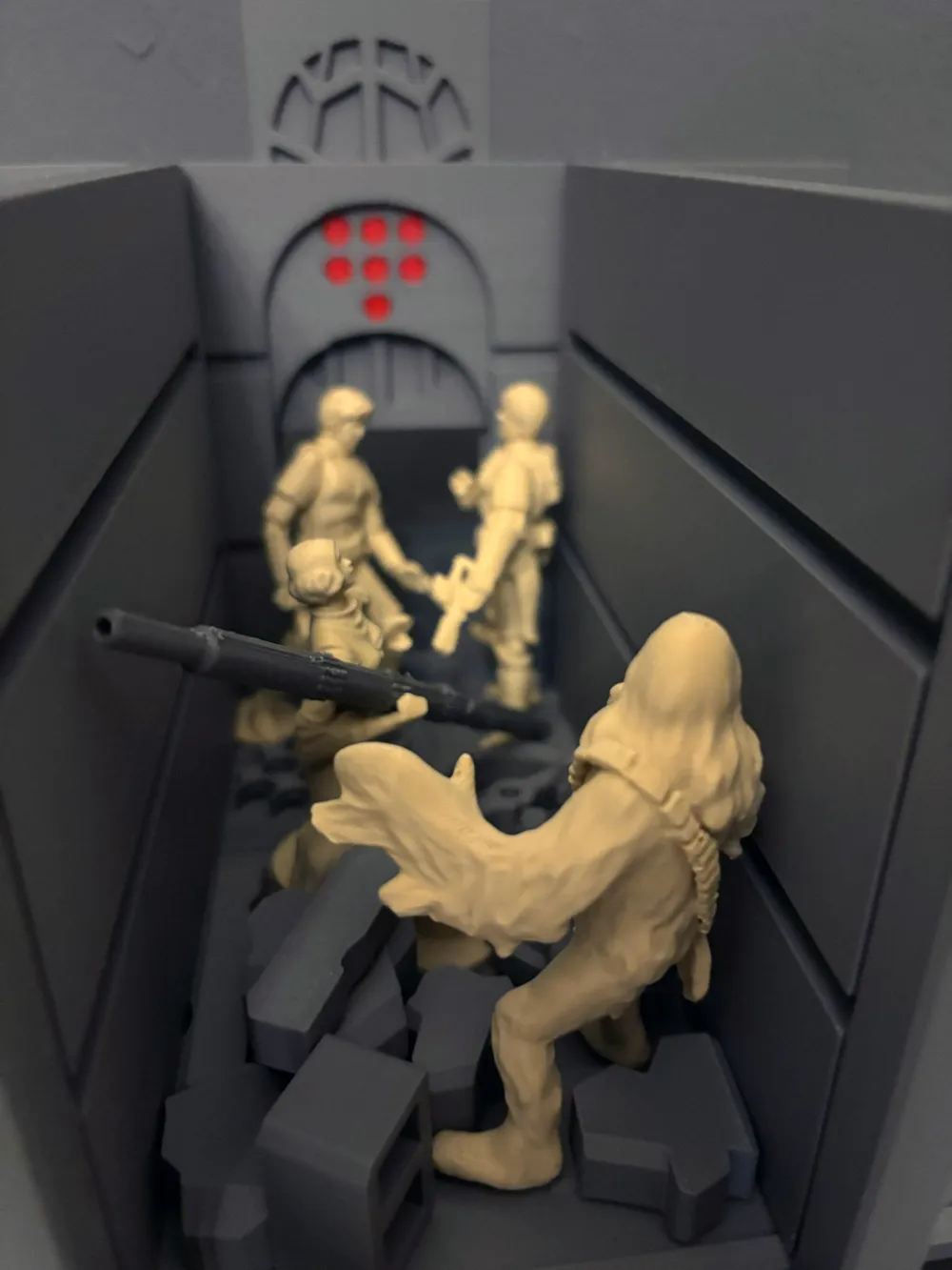 Star Wars Trash Compactor Diorama – Movable by duke78 MakerWorld ...