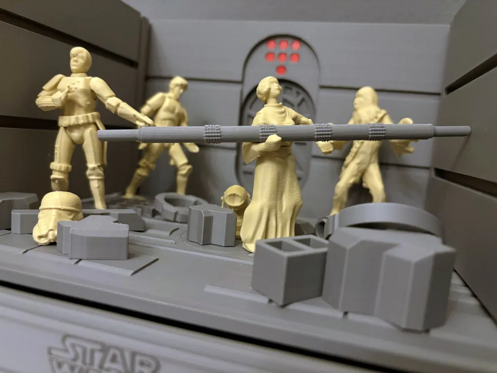 Star Wars Trash Compactor Diorama – Movable by duke78 MakerWorld ...