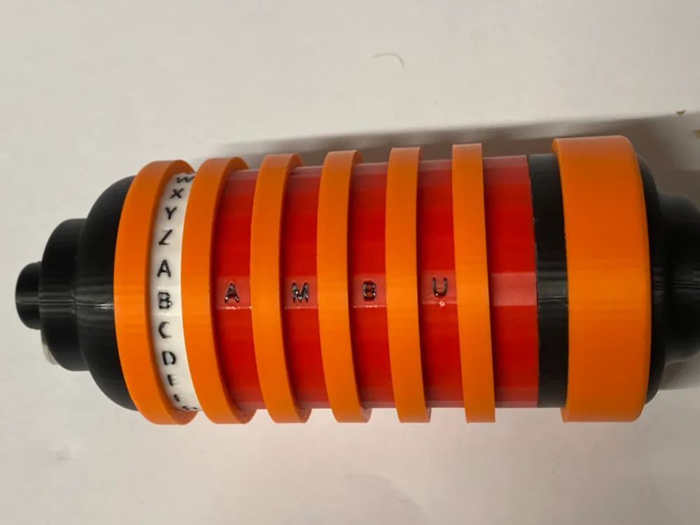 Cryptex vault 6 characters by loanshark - MakerWorld