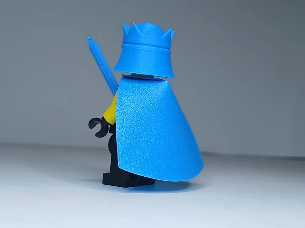 King Minifigure Brick by BoringThings MakerWorld: Download Free 3D Models