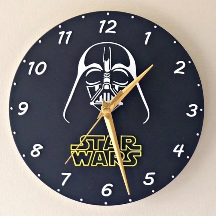 Star Wars Clock by ilpeo - MakerWorld