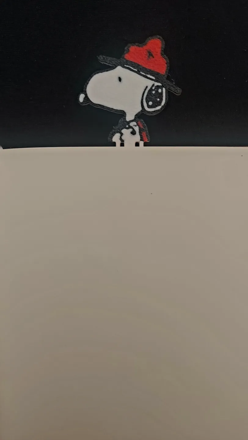 Mini Snoopy Scout bookmark by RandomGuy - MakerWorld